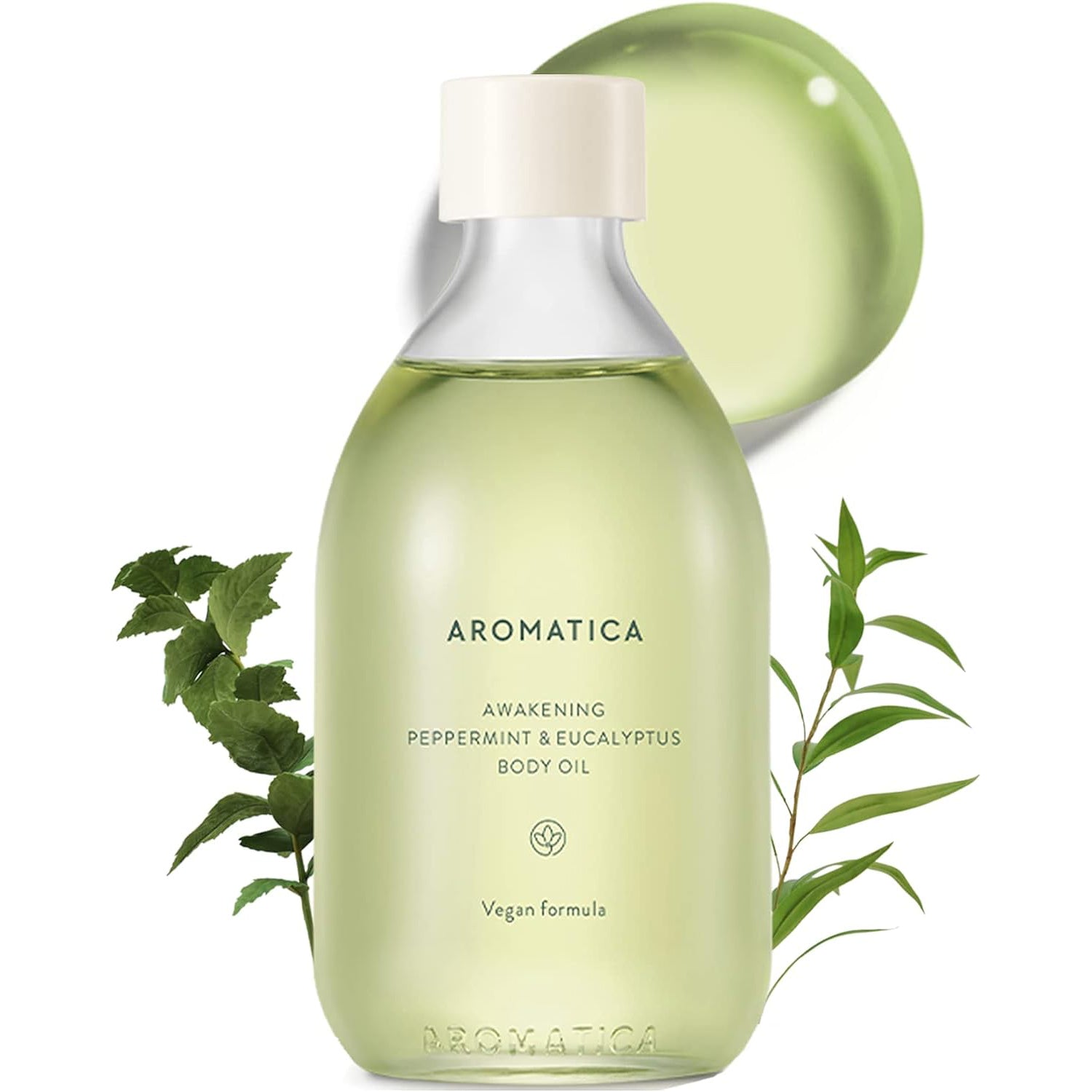 AROMATICA Awakening Body Oil Peppermint & Eucalyptus 100ml – SkinVanity
