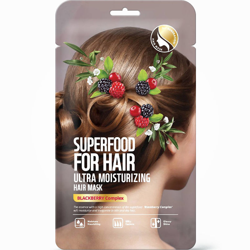 FARM SKIN Superfood For Hair Ultra Moisturizing Hair Mask Blackberry C ...
