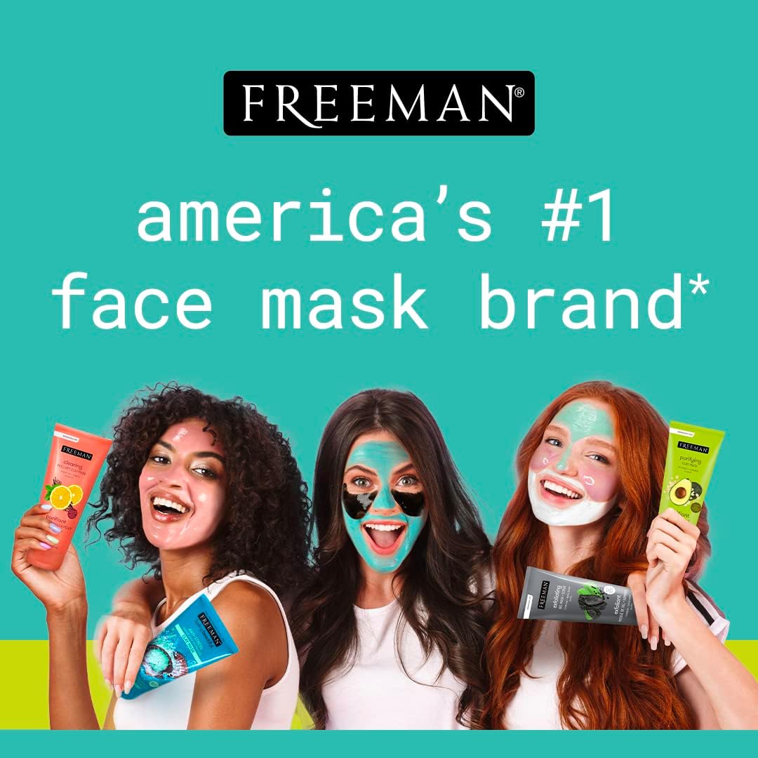 FREEMAN Detoxifying Charcoal + Black Sugar Mud Mask 175ml – SkinVanity