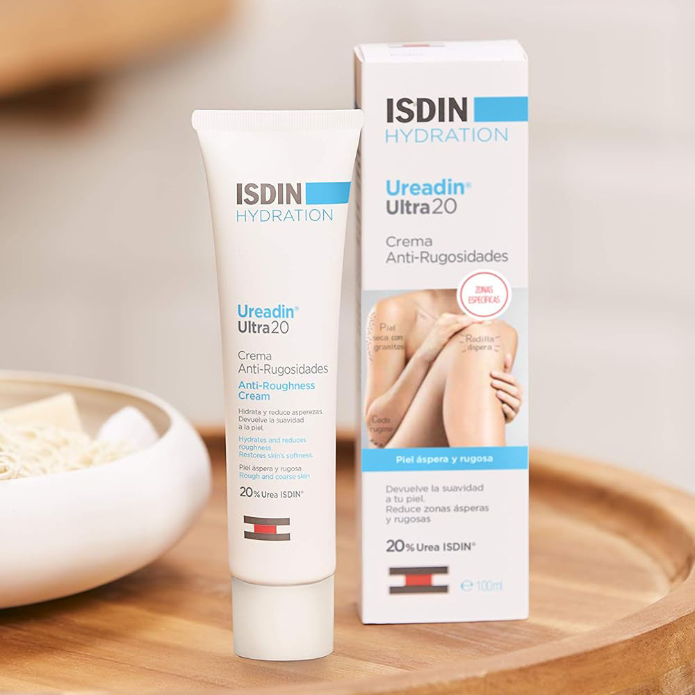 ISDIN Ureadin Ultra 20 Crema Anti-Rugosidades Corporal para Piel Ásper ...