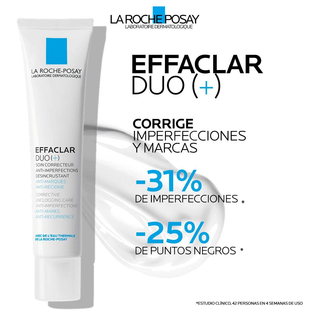 LA ROCHE POSAY Effaclar Duo (+) Corrector de Imperfecciones, 40ml ...